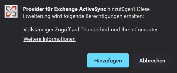 Thunderbird Exchange Postfach einbinden – Helpdesk