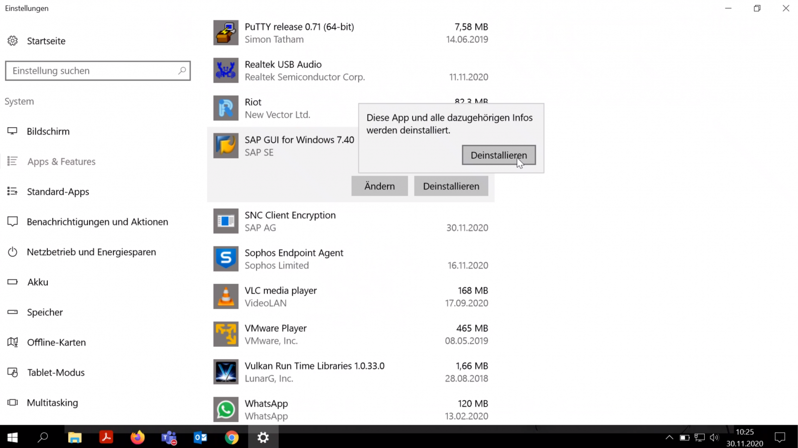 SAP GUI – Helpdesk