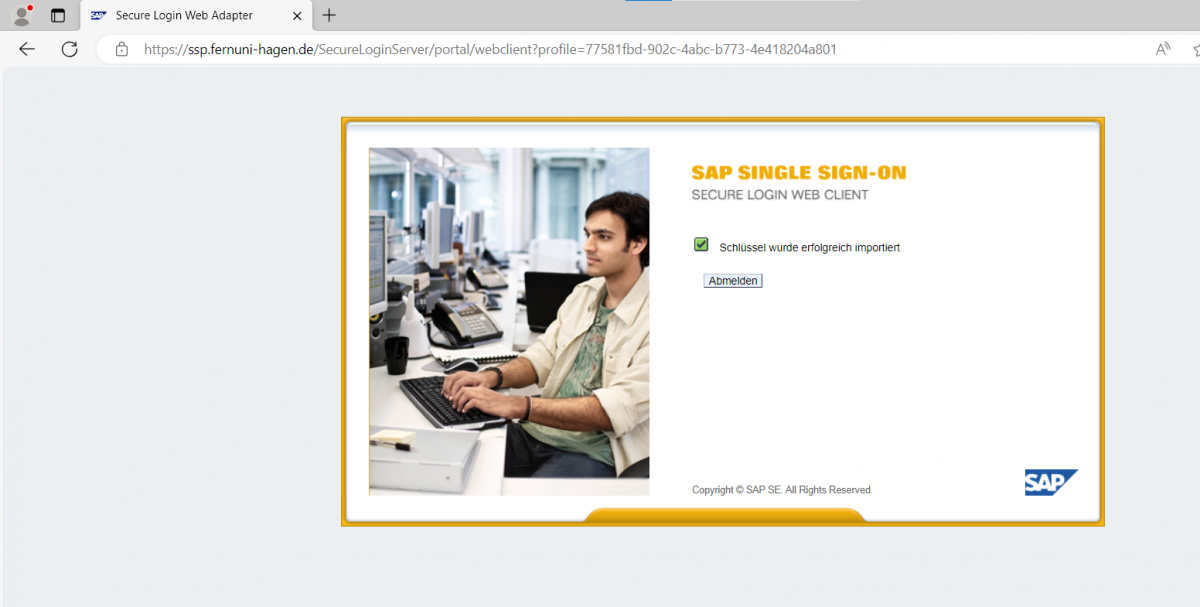 SAP GUI – Helpdesk